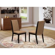 Natalie Roll Top Tufted Grey Linen Fabric Modern Dining Chair (Set of 2 ...