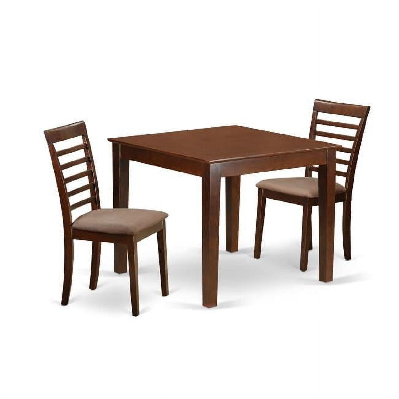 East West Furniture Small Kitchen Dinette Table Set - One Oxford Dining ...