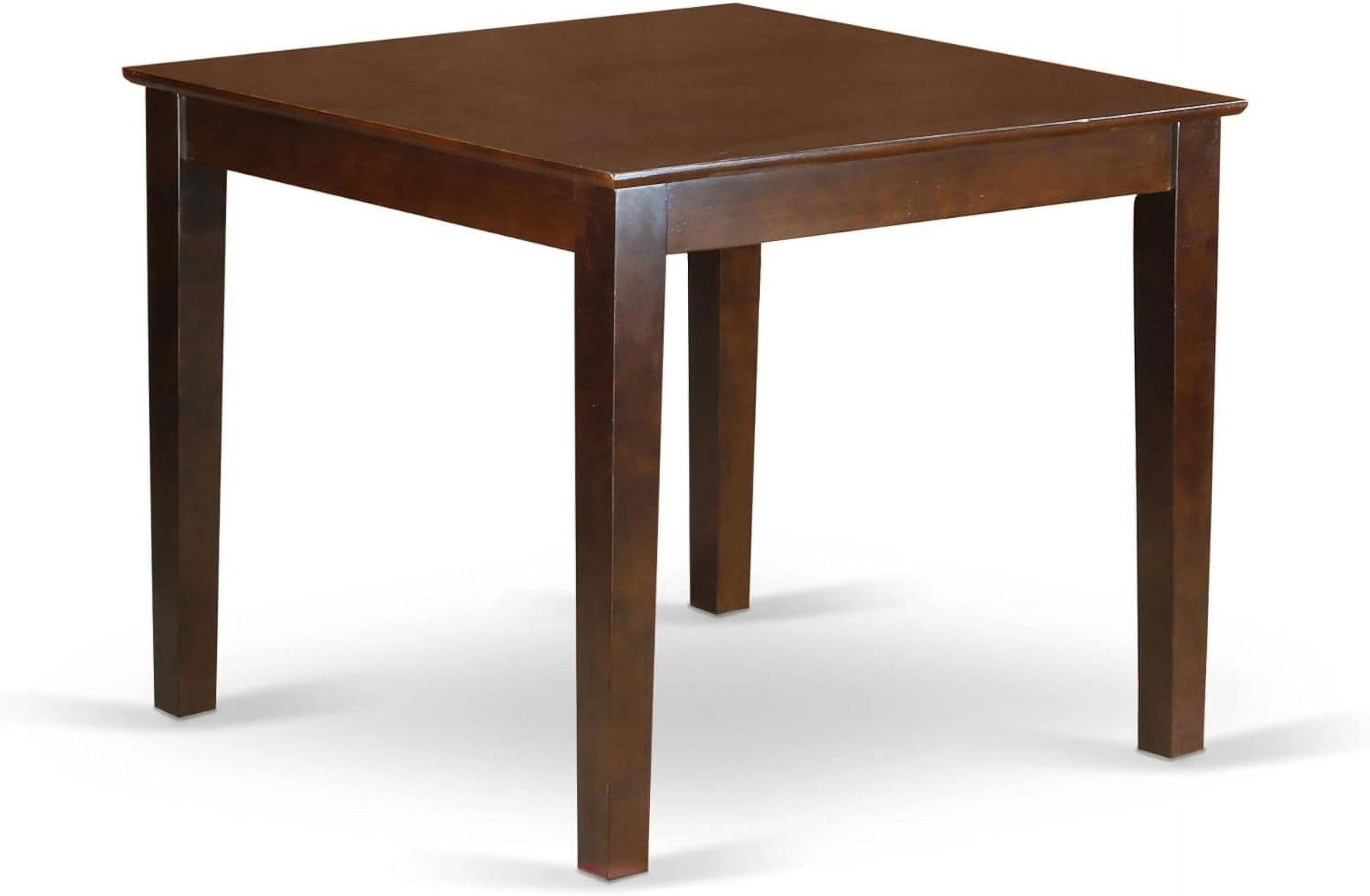 East West Furniture OXT-ANA-T Oxford Square Dining Table for Small ...