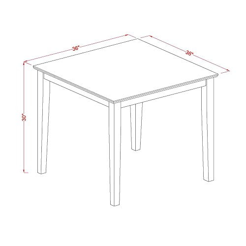 36x36 Table