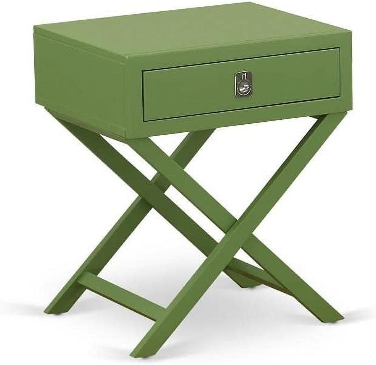 East West Furniture One Piece Wonderful Hamilton Side Table Bedroom ...