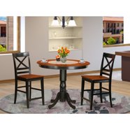 East West Furniture High Style Dining Room Kitchen Rectangular Table ...