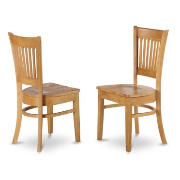 Winsome Wood Benjamin Ladder-Back Chairs, 2-PC Set, Walnut Finish ...