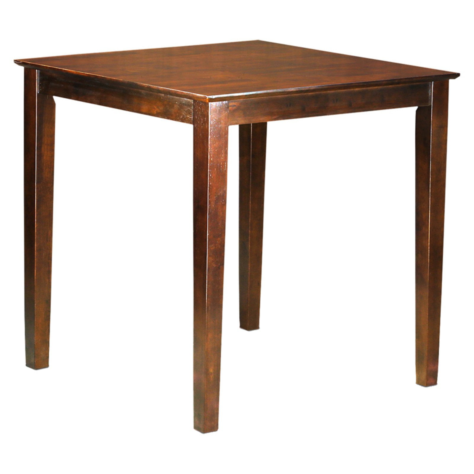 East West Furniture Solid Wood Kitchen Dining Table, Vernon 36" Square ...