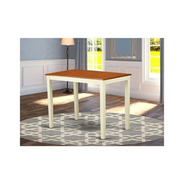 East West Furniture Buckland Counter Height Table, Black - Walmart.com