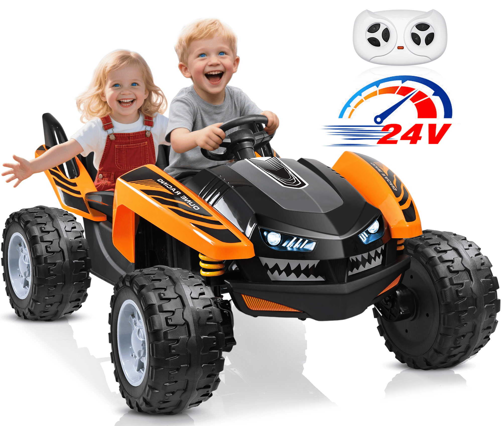 East doll 24V Ride on Toys Car for Big Kids, 2 Seater Power Ride on UTV ...