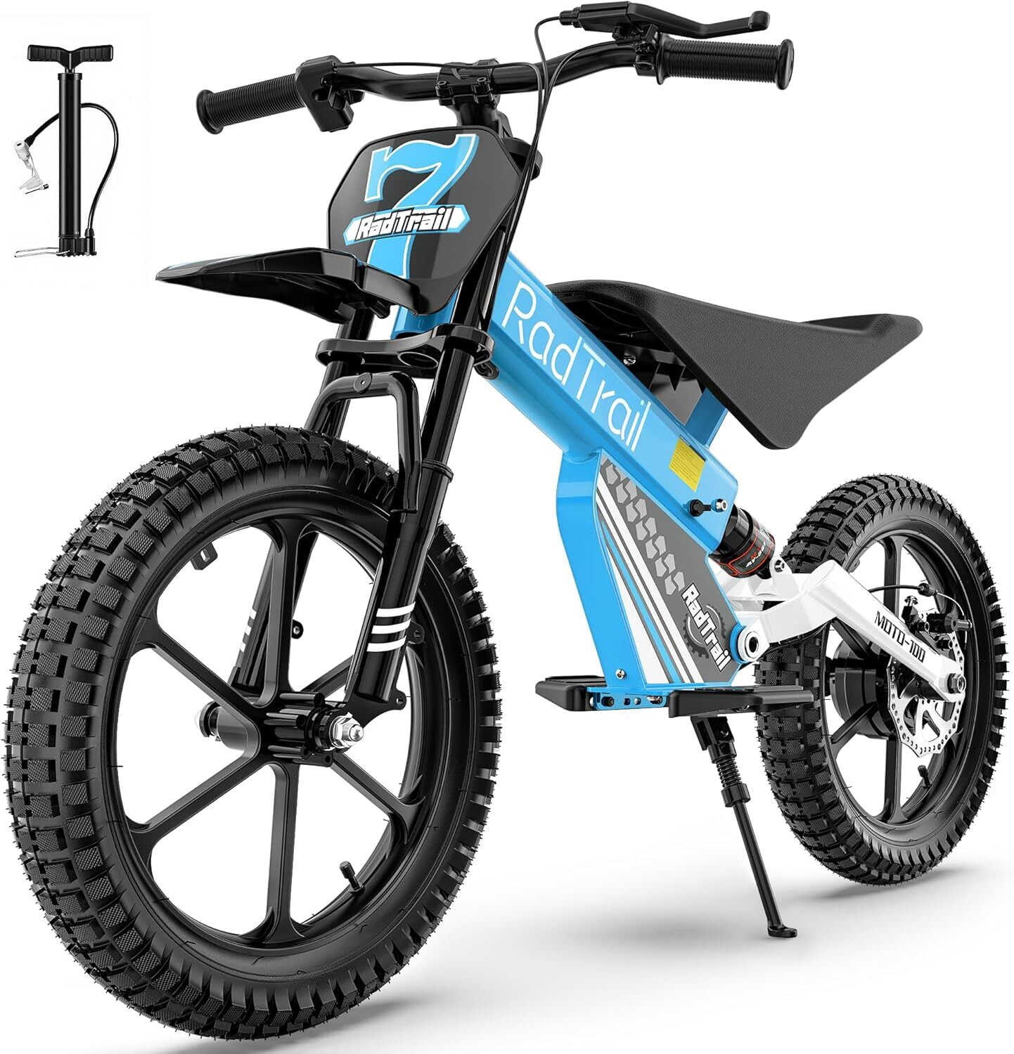 East doll 36V Electric Dirt Bike for Kids, 16" Pneumatic Tire, 500W ...