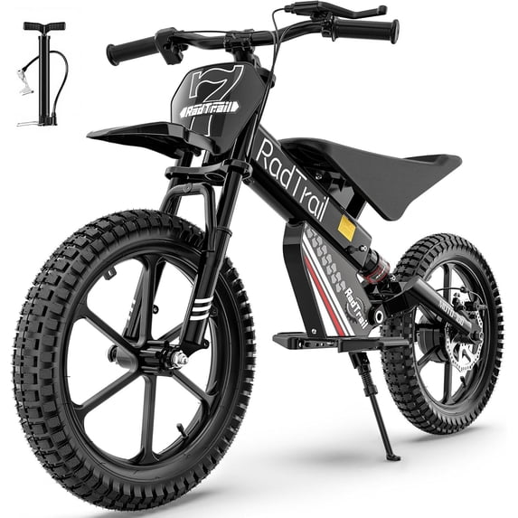 East doll 36V Electric Dirt Bike for Kids, 500W Peak Brushless Motor ...