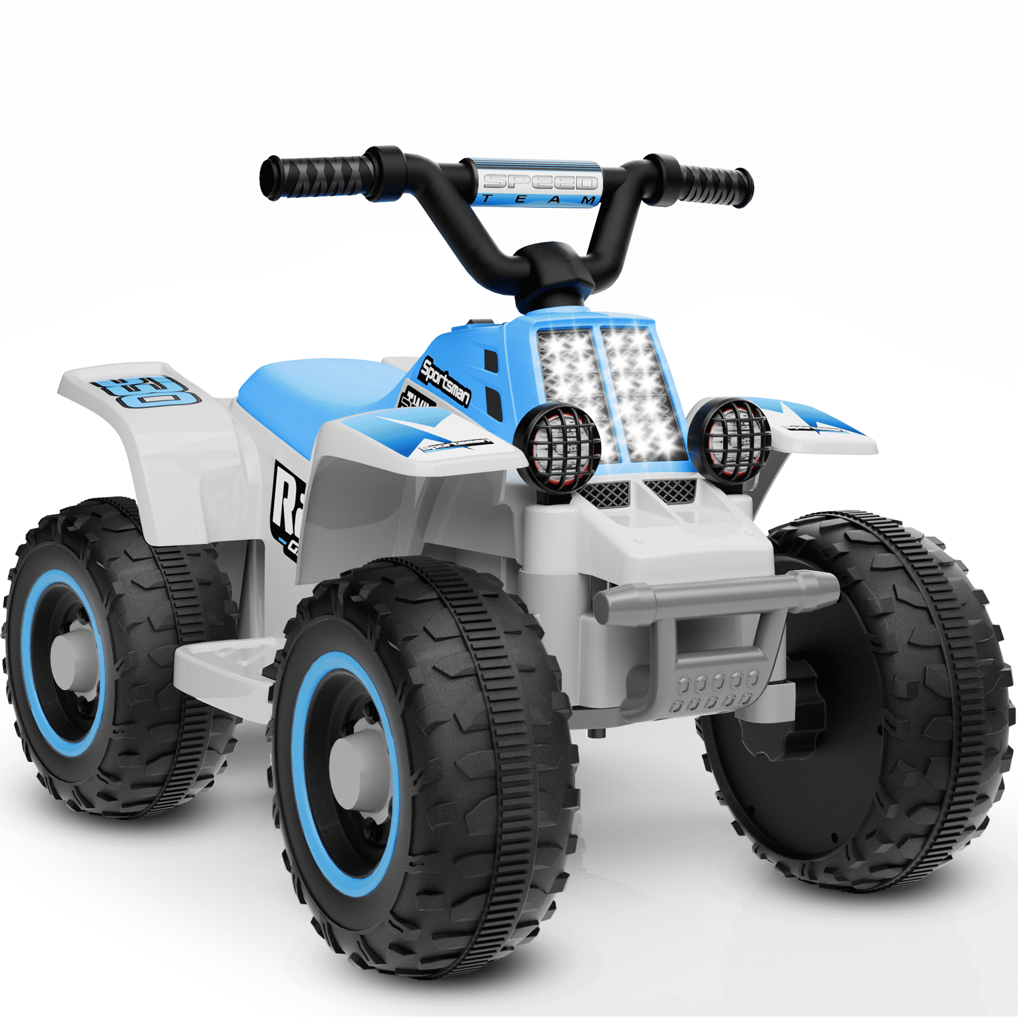 East doll 6V Baby ATV, 4 Wheeler for Toddlers 1-3 Years, Music, 2MPH ...