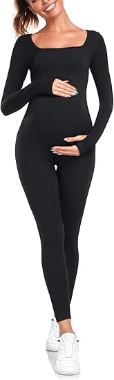 EastElegant Maternity Seamless Yoga Jumpsuits Women's One Piece Workout ...