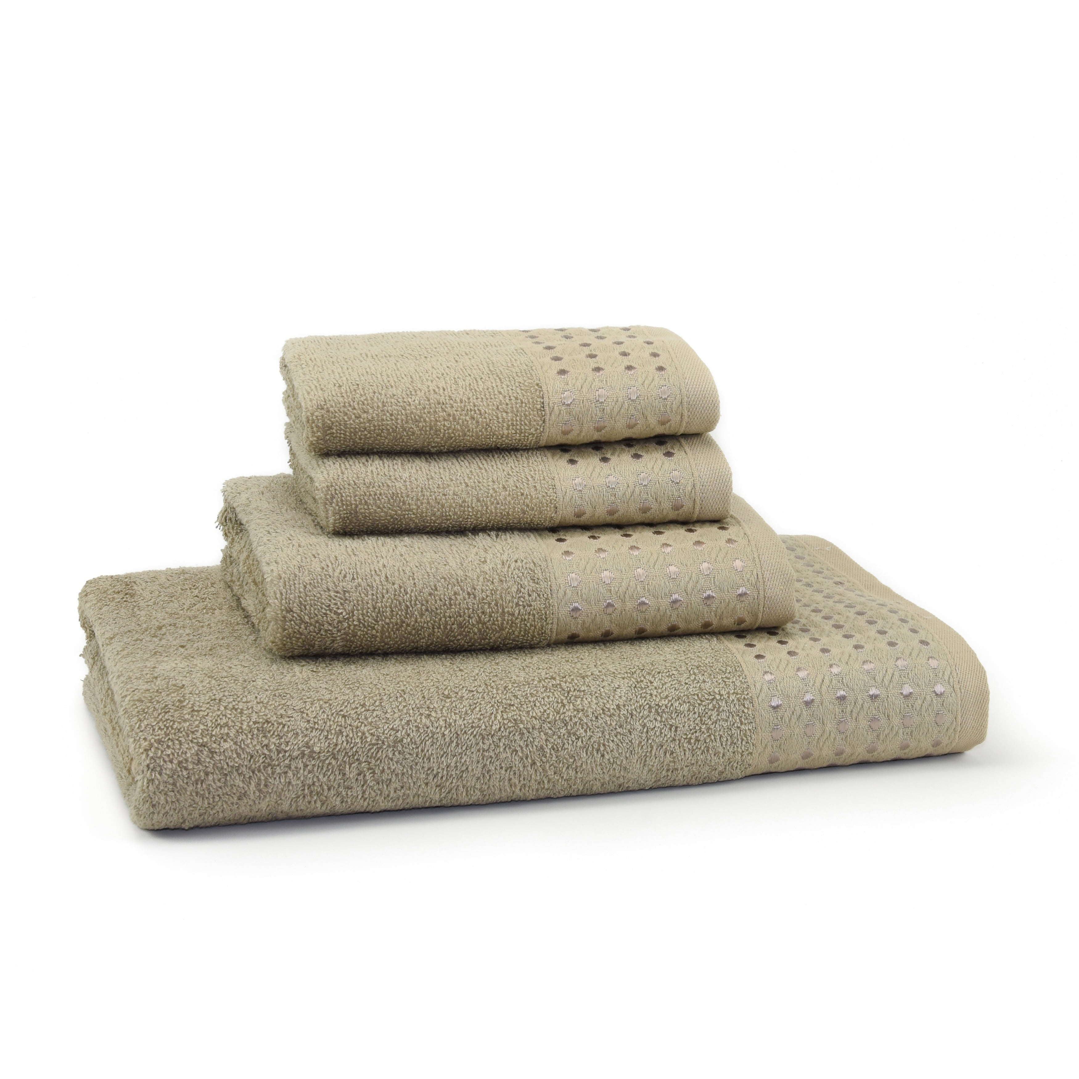 EastNBlue East'N Blue Petek Turkish Cotton Bath Towel Set (Set of 4 ...