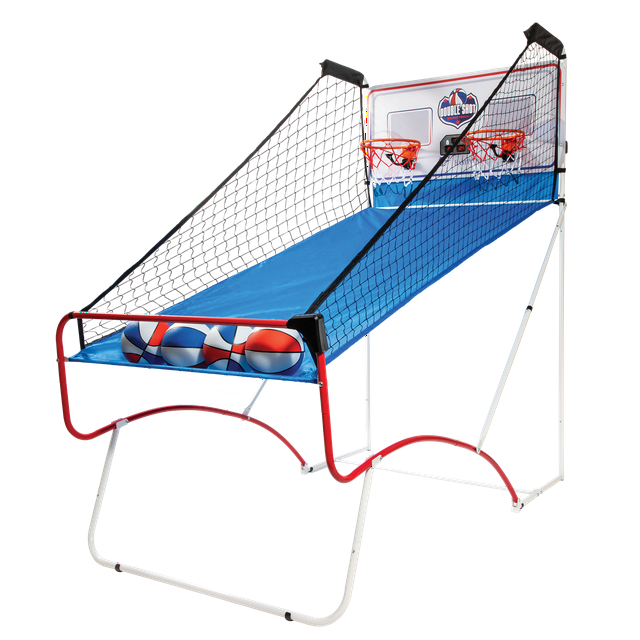 EastPoint Shootout Arcade Basketball - 2 Player Hoops - Red, White ...