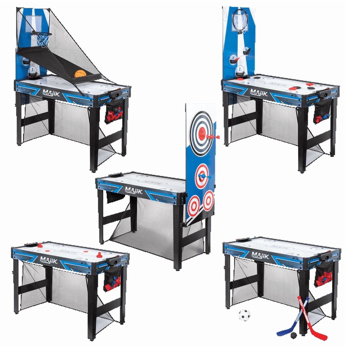 EastPoint Sports 6-in-1 Multi Game, 48IN - Indoor Basketball, Air ...