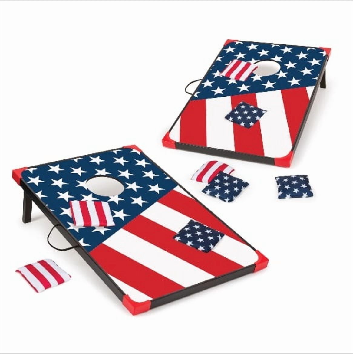 EastPoint Sports Cornhole Game Set Bean Bag Toss MDF - 2' W x 3' L ...