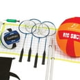 EastPoint Sports Combo Set - Volleyball & Badminton, Adjustable Net, 2 ...