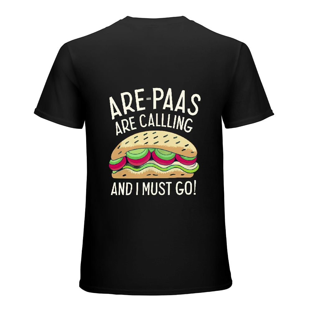 EastSmooth Arepas Quote Funny Colombian Venezuelan Food Arepa T-Shirt ...