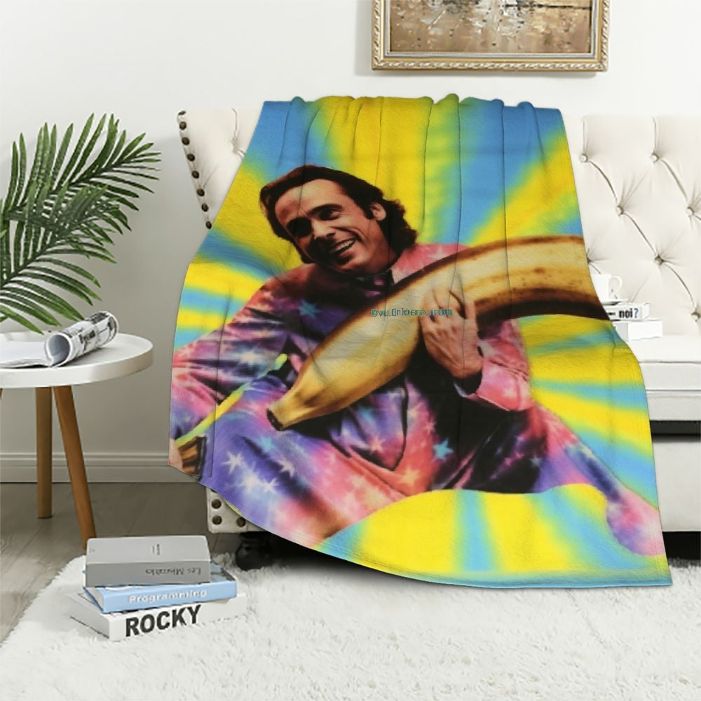 EastSmooth Banana Funny Flannel Throw Blanket Super Soft Lightweight ...
