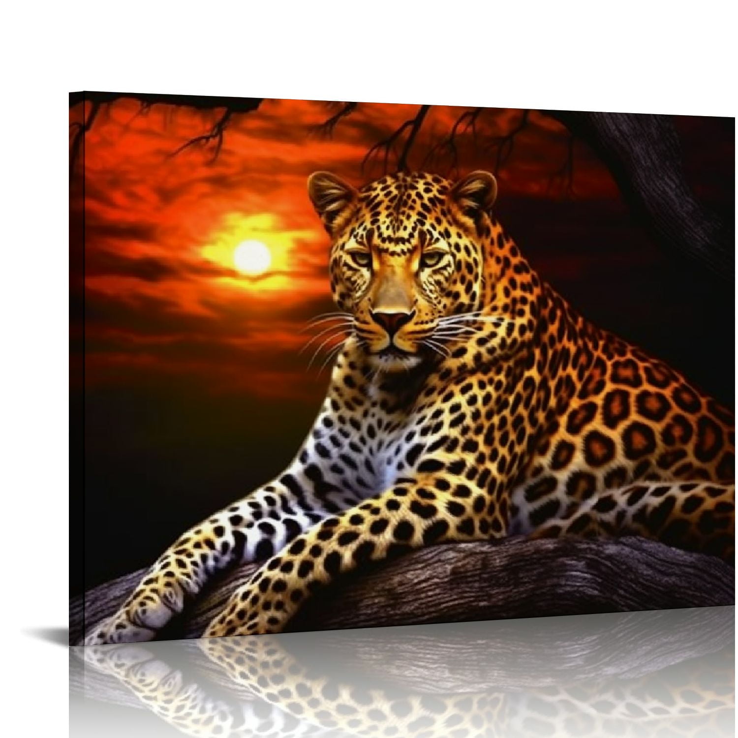 EastSmooth Black Golden Animals Wall Art Bathroom Decor Attractive ...