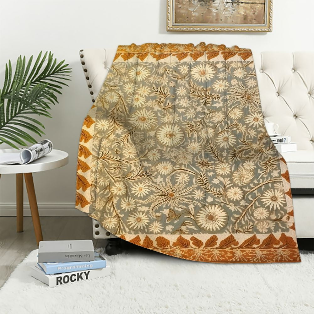 EastSmooth Boho Throw Blanket, Aztec Western Woven Throw Blanket for ...