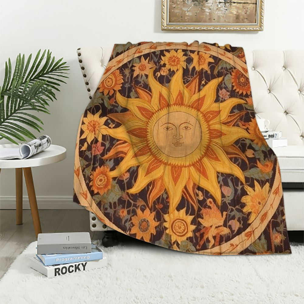 EastSmooth Boho Throw Blanket Bohemian Hippie Room Decor Outdoor ...