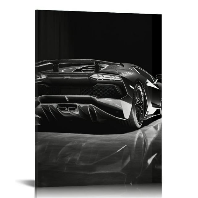 EastSmooth Car Poster Supercar Posters Car Wall Art Muscle Car Posters ...