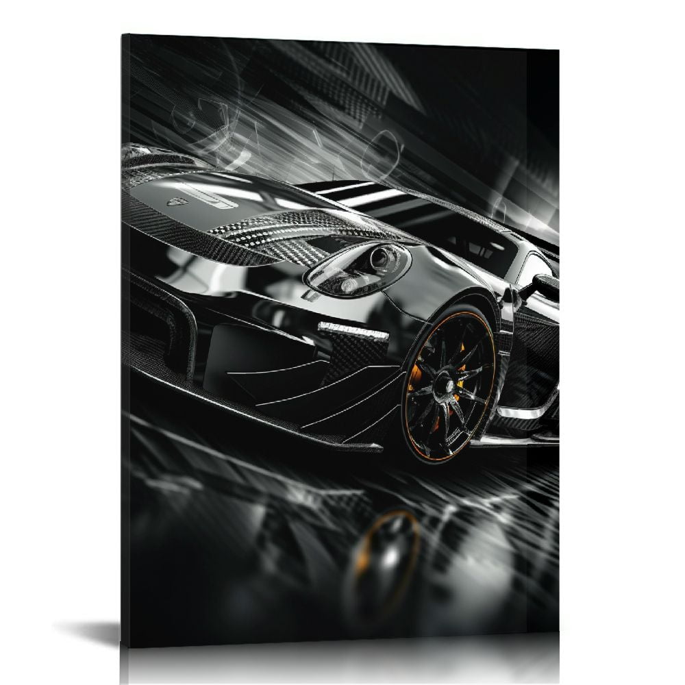 EastSmooth Car Poster Supercar Posters Car Wall Art Muscle Car Posters ...