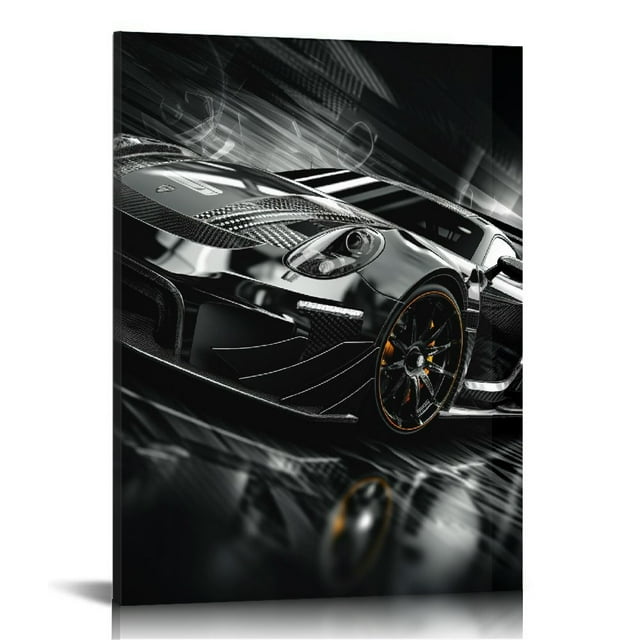 EastSmooth Car Poster Supercar Posters Car Wall Art Muscle Car Posters ...