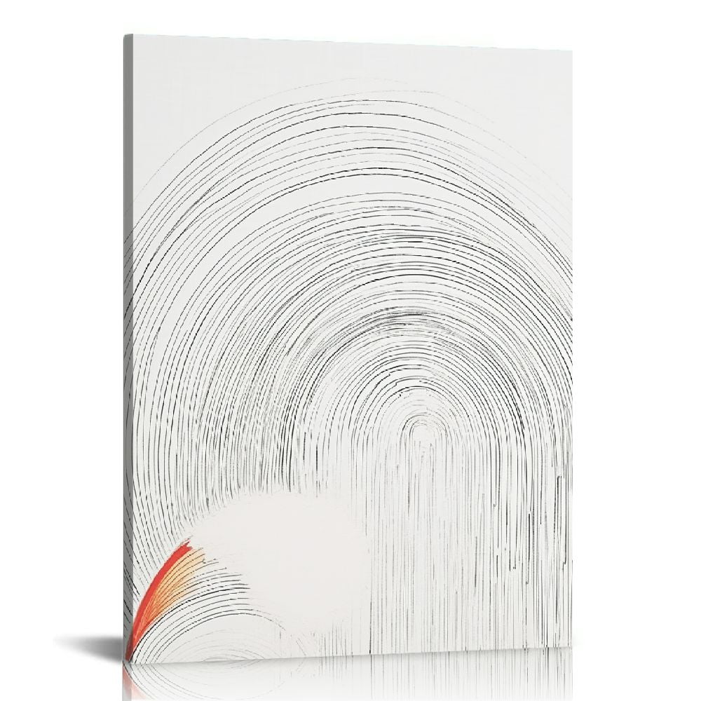 EastSmooth Contemporary White Textured Wall Art: Retro Plaster ...