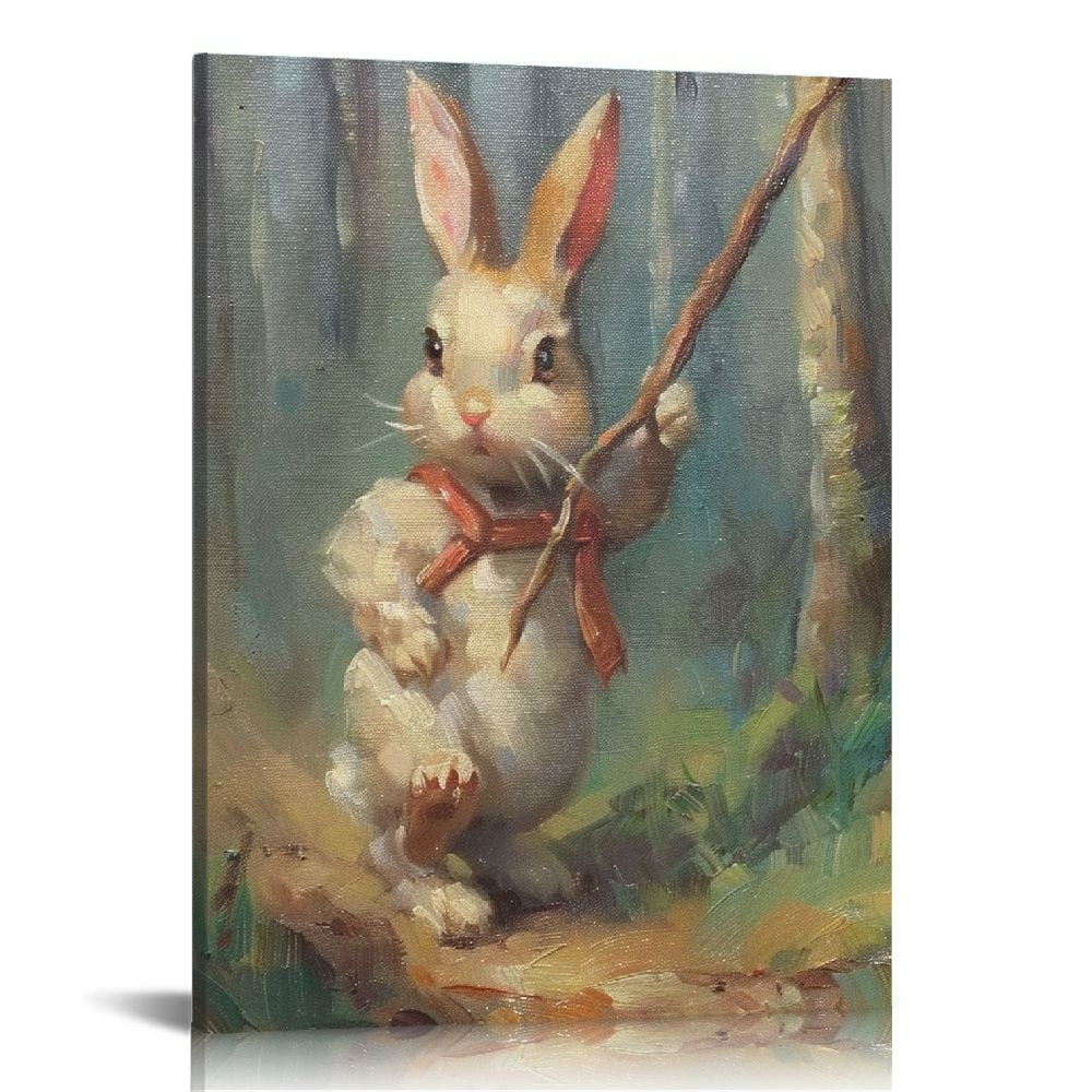 EastSmooth Decorate Your Home with These Adorable Rabbit Art Prints ...
