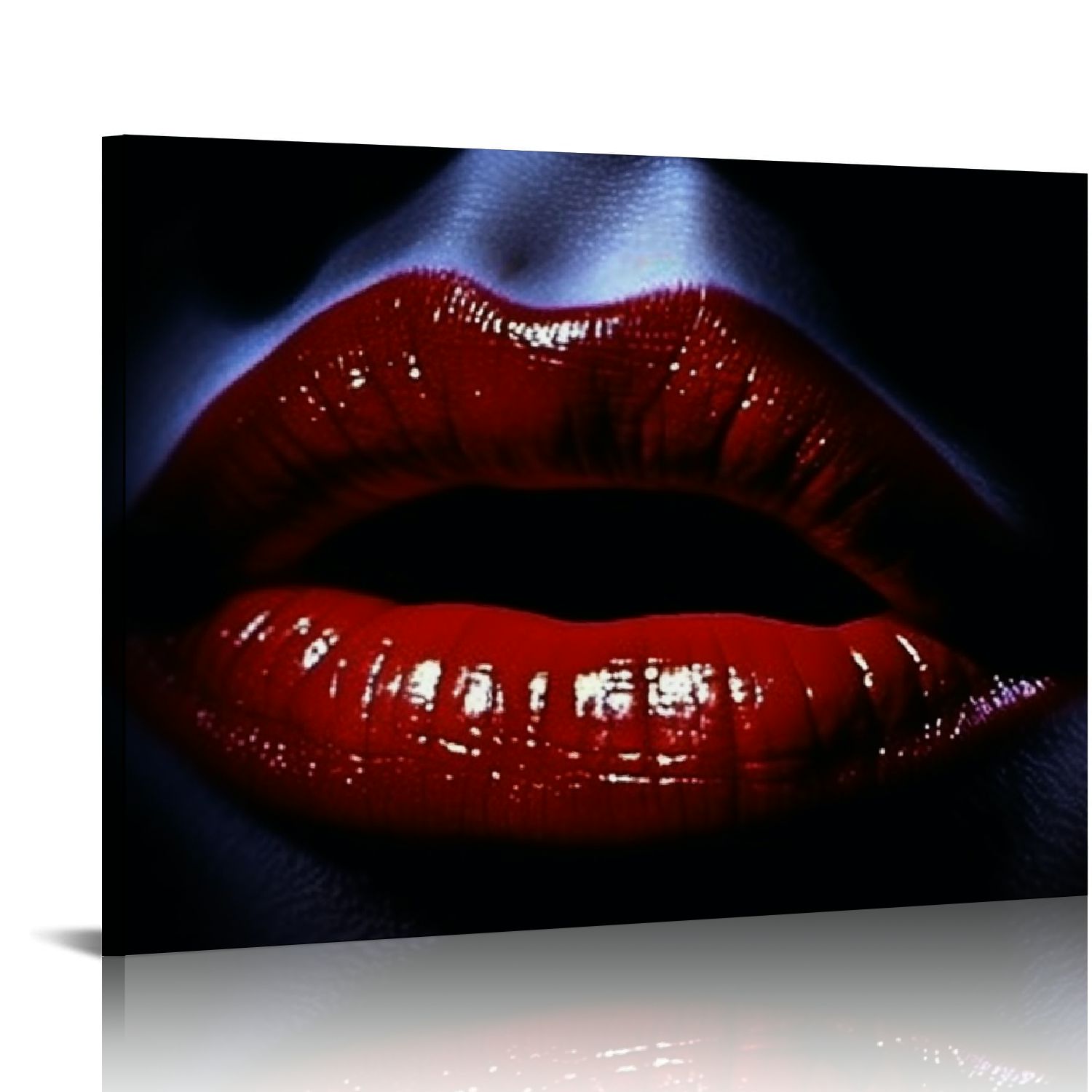 EastSmooth 【Desire】-Spray Painting Core Modern Fashion Sexy Red Lips ...