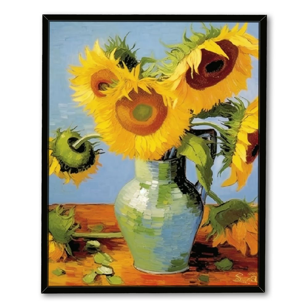 EastSmooth Floater Frame for Canvas Ready to Hang Canvas Paintings Wall ...