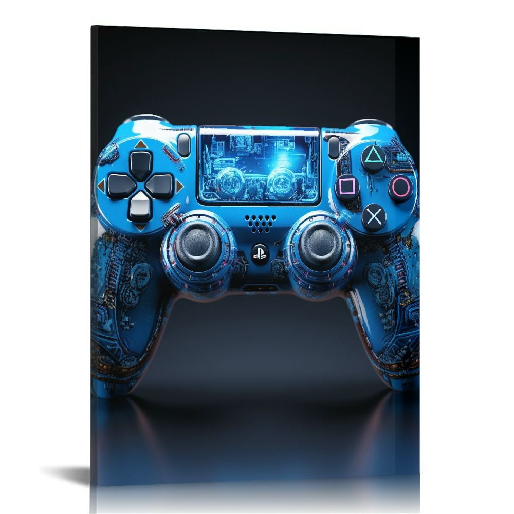 EastSmooth Gaming Artwork Gamer Canvas Wall Art Race Game Room Poster ...