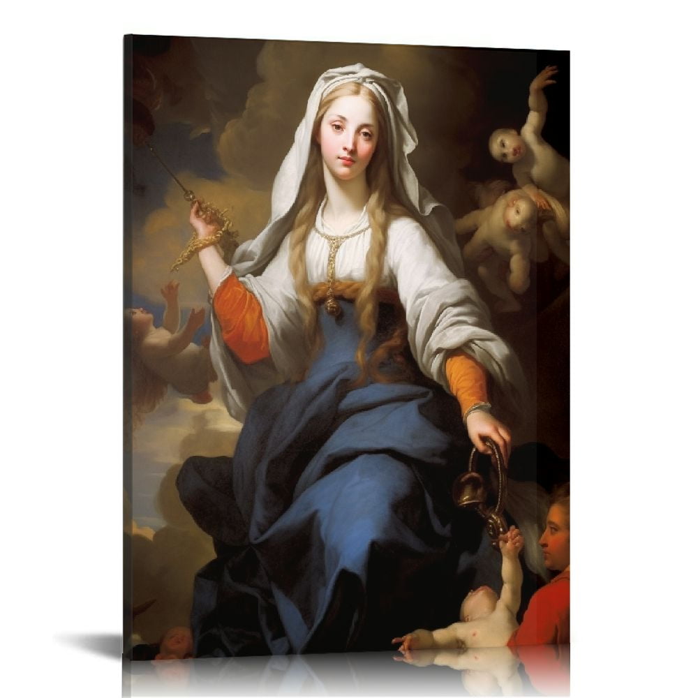 EastSmooth Giovanni Battista Tiepolo Wall Art - The Immaculate Conception Prints - Rococo Art ...