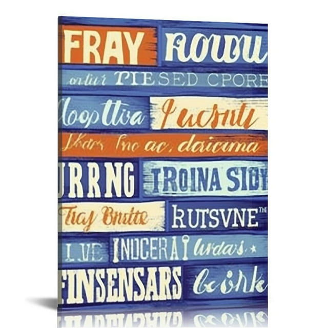 EastSmooth Inspirational Wall-Art - Positive Quotes Office Wall Decor ...