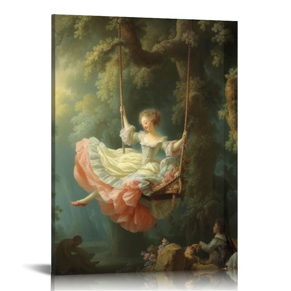 EastSmooth Jean-Honoré Fragonard Happy Accidents on The Swing Rococo ...