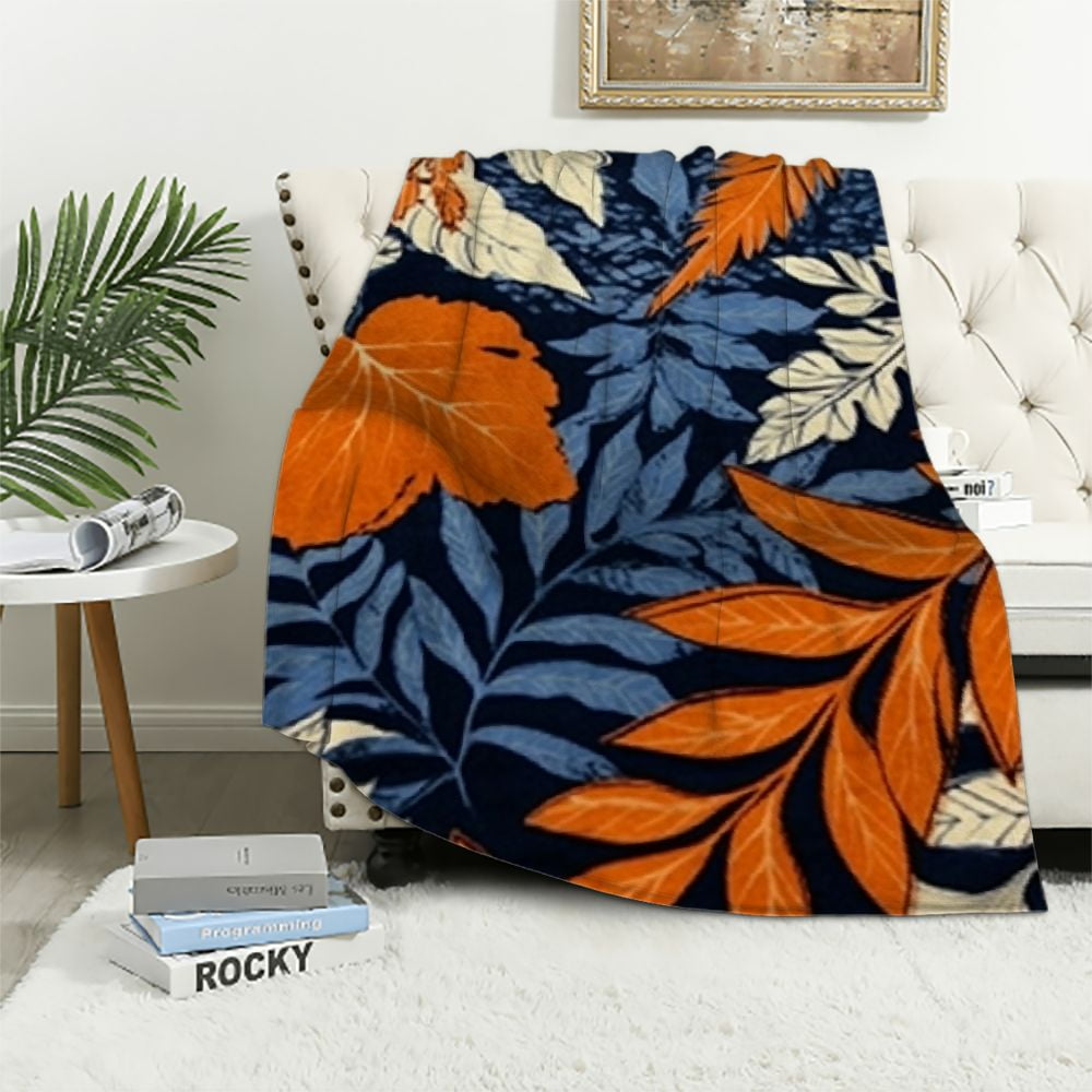 Lingy Lightweight Cozy Plush Throw Blankets, Abstract Vintage ...
