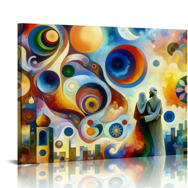 Lingy Marc Chagall Prints - Crescent Moon Poster - Expressionist Canvas ... Lingy Marc Chagall Prints - Crescent Moon Poster - Expressionist Canvas ...