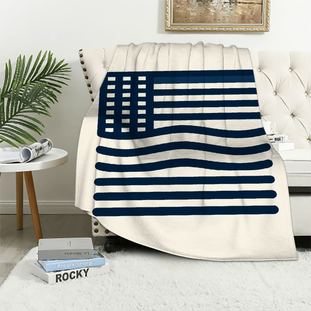 EastSmooth Nautical Style Beach Blanket Waterproof Sandproof, Large 78 ...