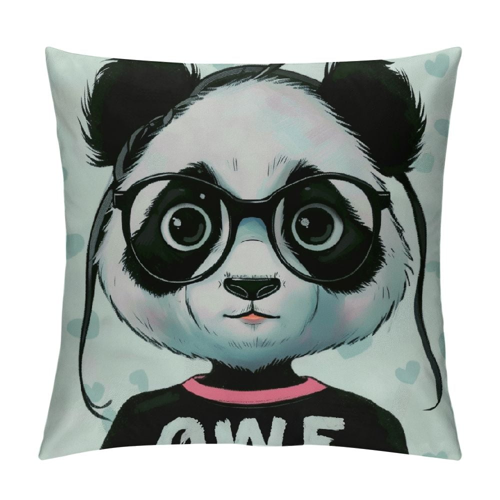 QCPP Panda Gifts for Girls,Just A Girl Who Loves Pandas Throw Pillow ...