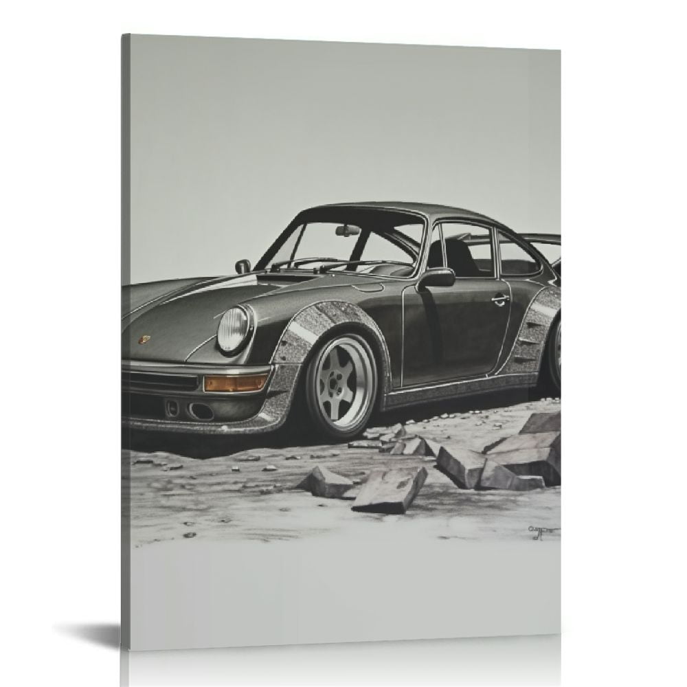EastSmooth Posters Racing Car Wall Art Vintage Car Posters For Men Car ...