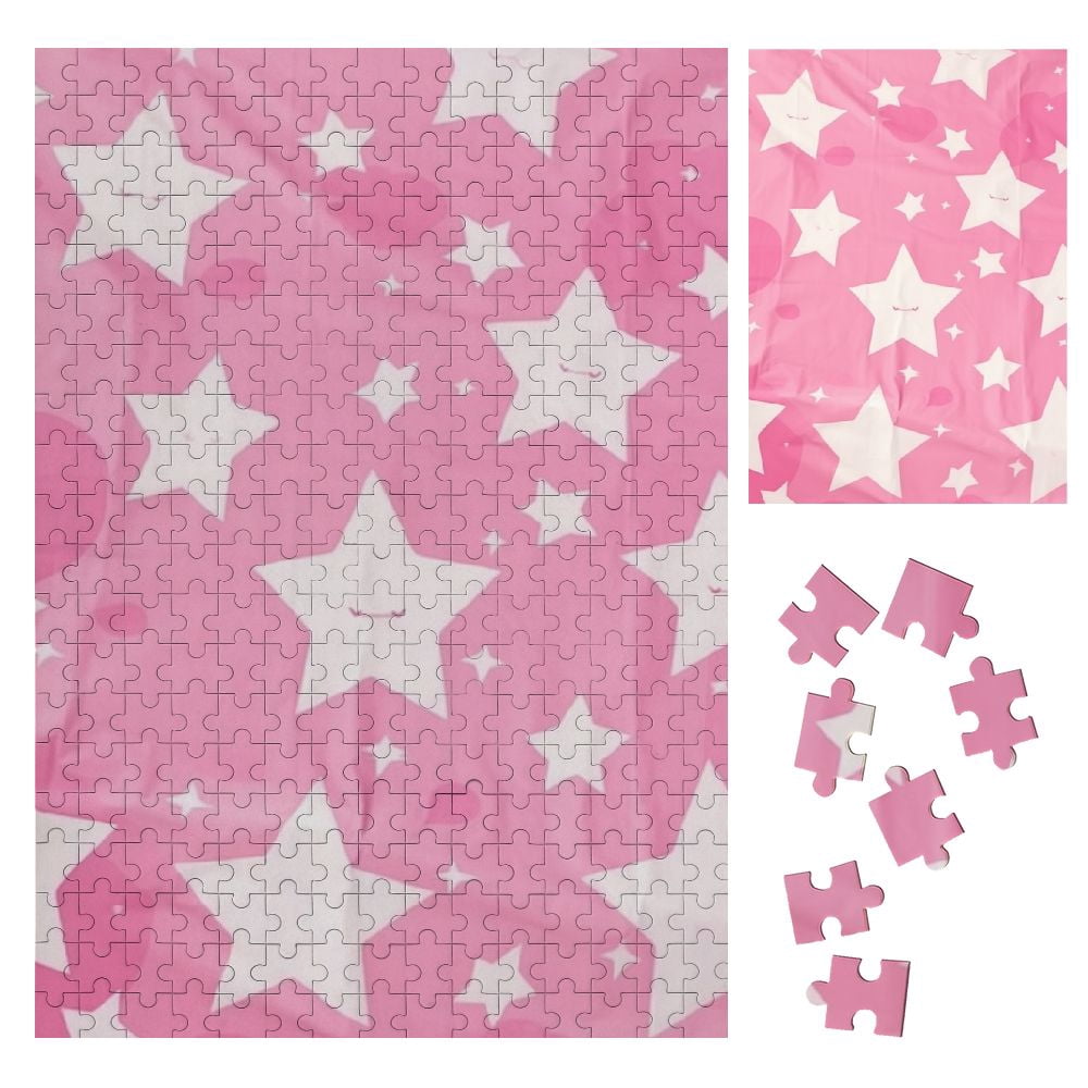EastSmooth Stars Wooden Jigsaw Puzzle Vertical Style Eco-Friendly Wood ...