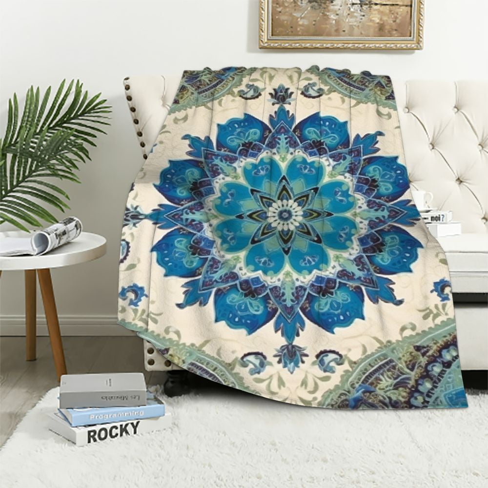 EastSmooth Stylish Peacock Throw Blanket Soft Cozy Plush Blanket, 3D ...