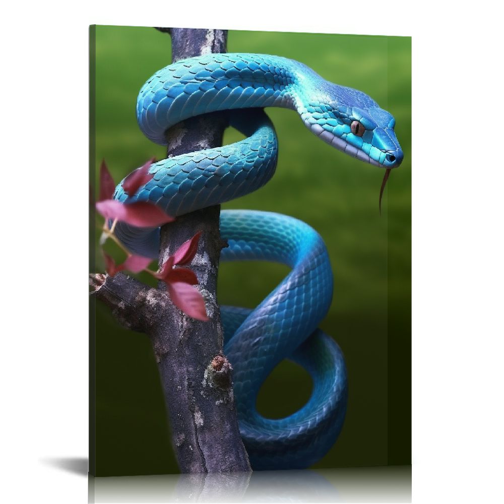 EastSmooth Wall Art For living room Viper Snake Canvas Poster Printing ...