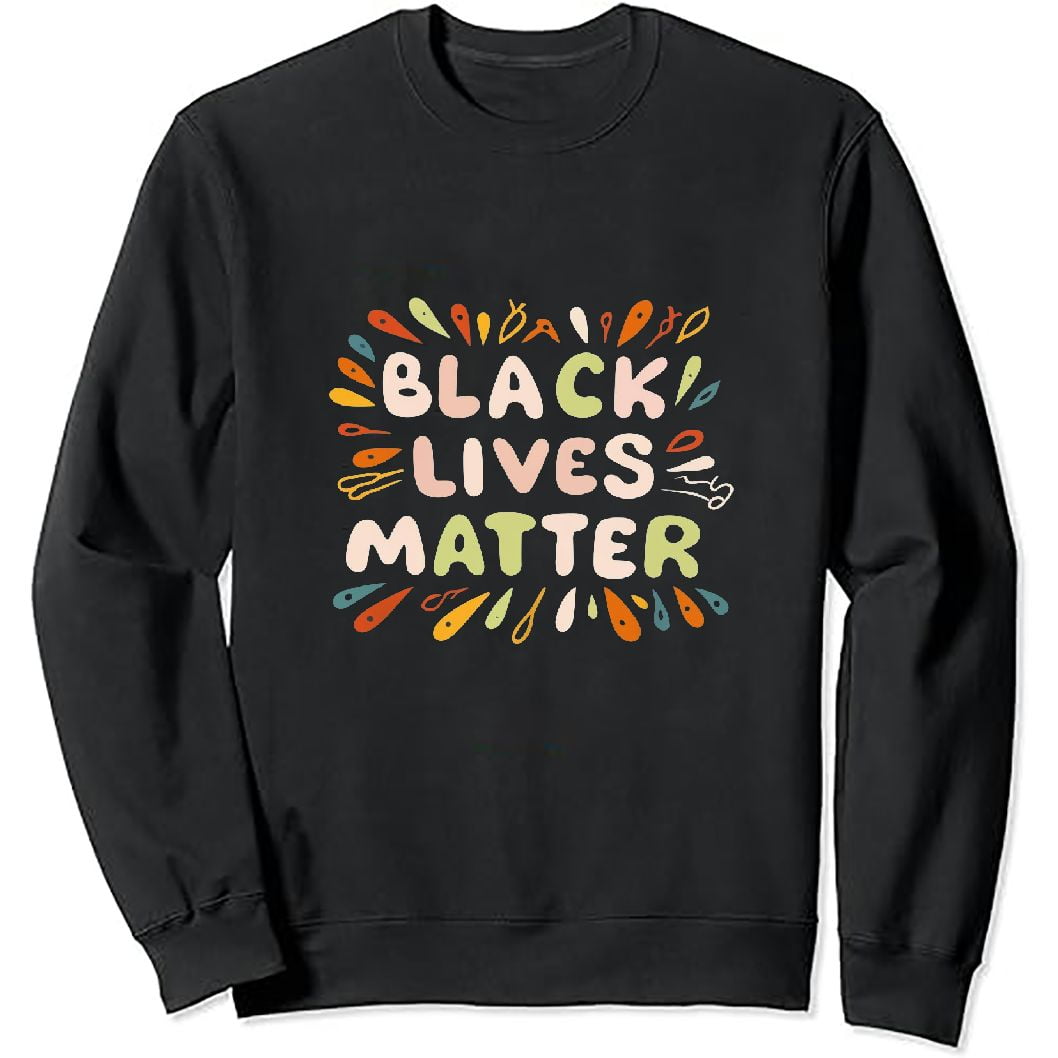 EastSmooth Women men Fist BLM Black Lives Matter Sweatshirt - Walmart.com