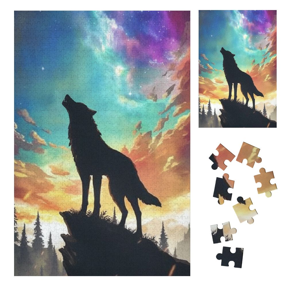 EastSmooth Wooden Jigsaw Puzzle Vertical Impossible Bird Pattern Eco ...