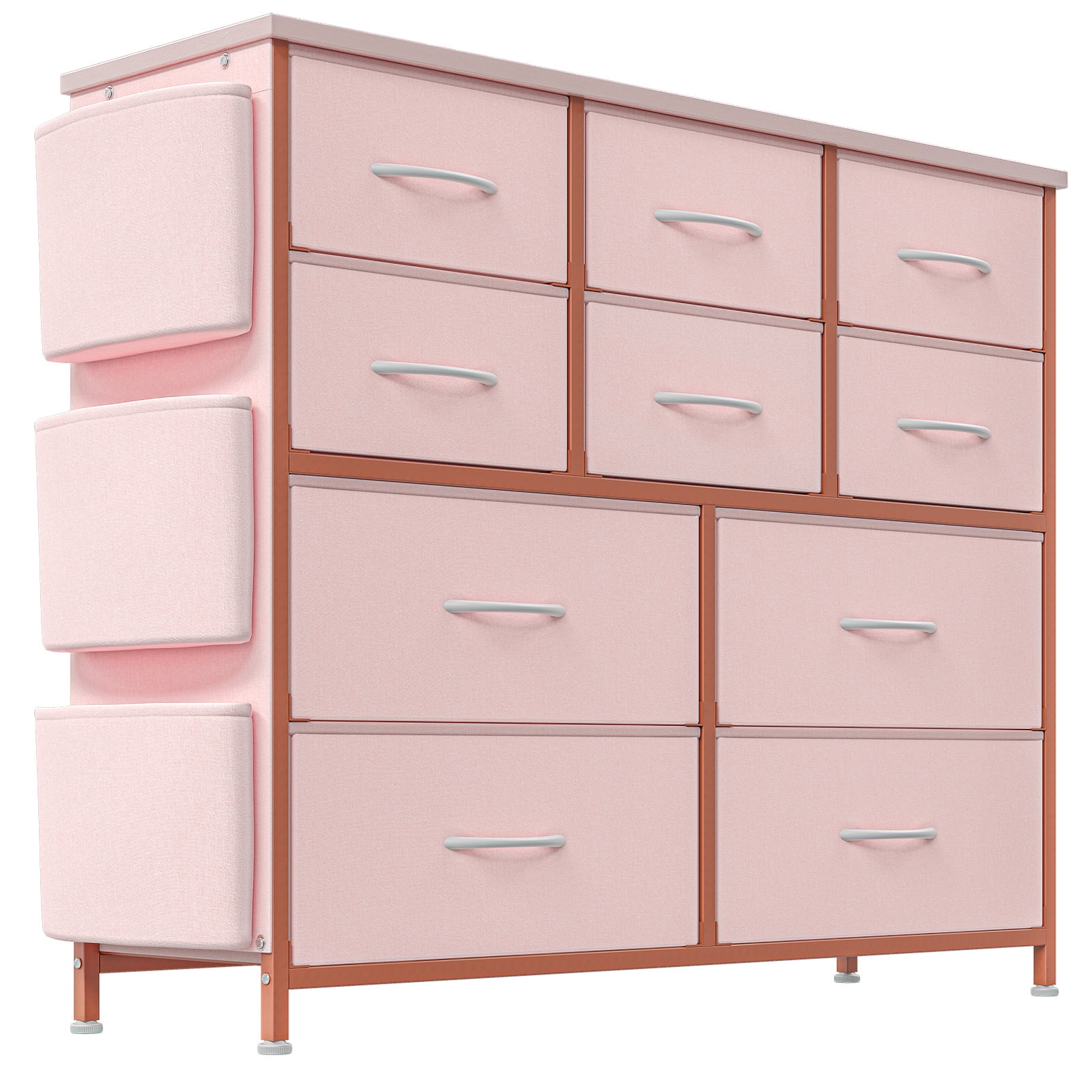 EastVita 10 Dresser for Bedroom with 10 Drawer, Dressers & Chests of ...