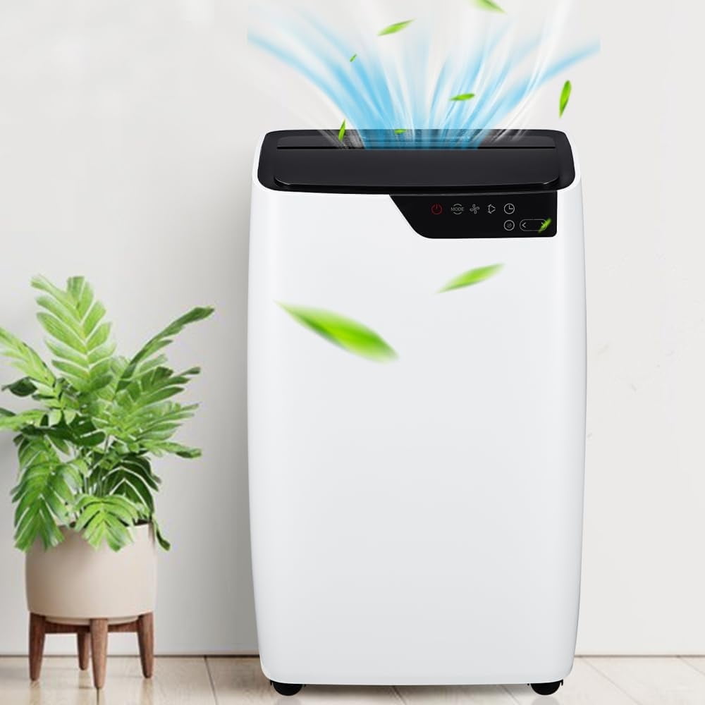 EastVita 10000 BTU Portable Air Conditioner 4-in-1 Portable AC Unit ...