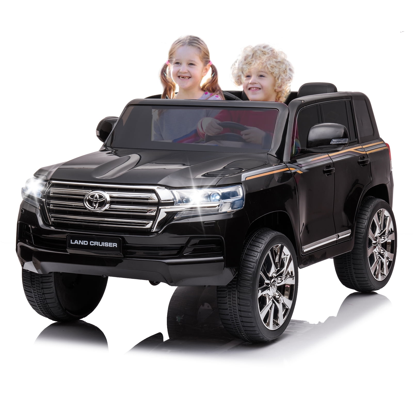 EastVita 12V Four-Wheel Drive Children's Electric car, 4x4 Off-Road ...