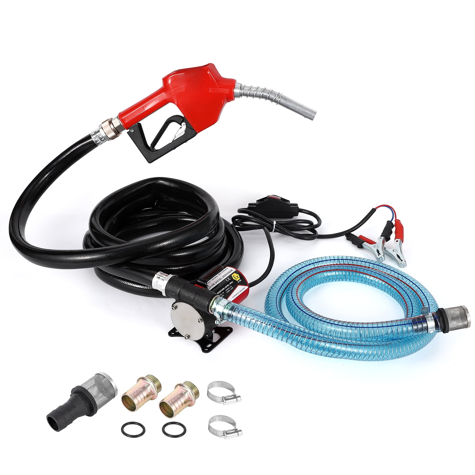 EastVita 12V Fuel Transfer Pump, Diesel Transfer Pump for Gasoline ...