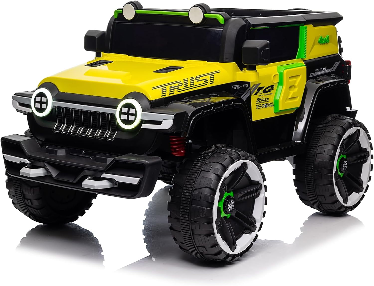 EastVita 12V Ride on Car FL-3588 Off-Road Vehicle Ride on Toy 25W*2 4 ...